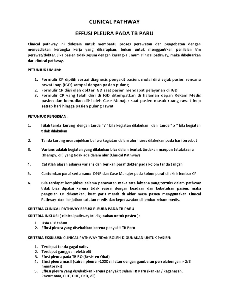 CP Efusi Pleura TB 03 - Fix 22 | PDF