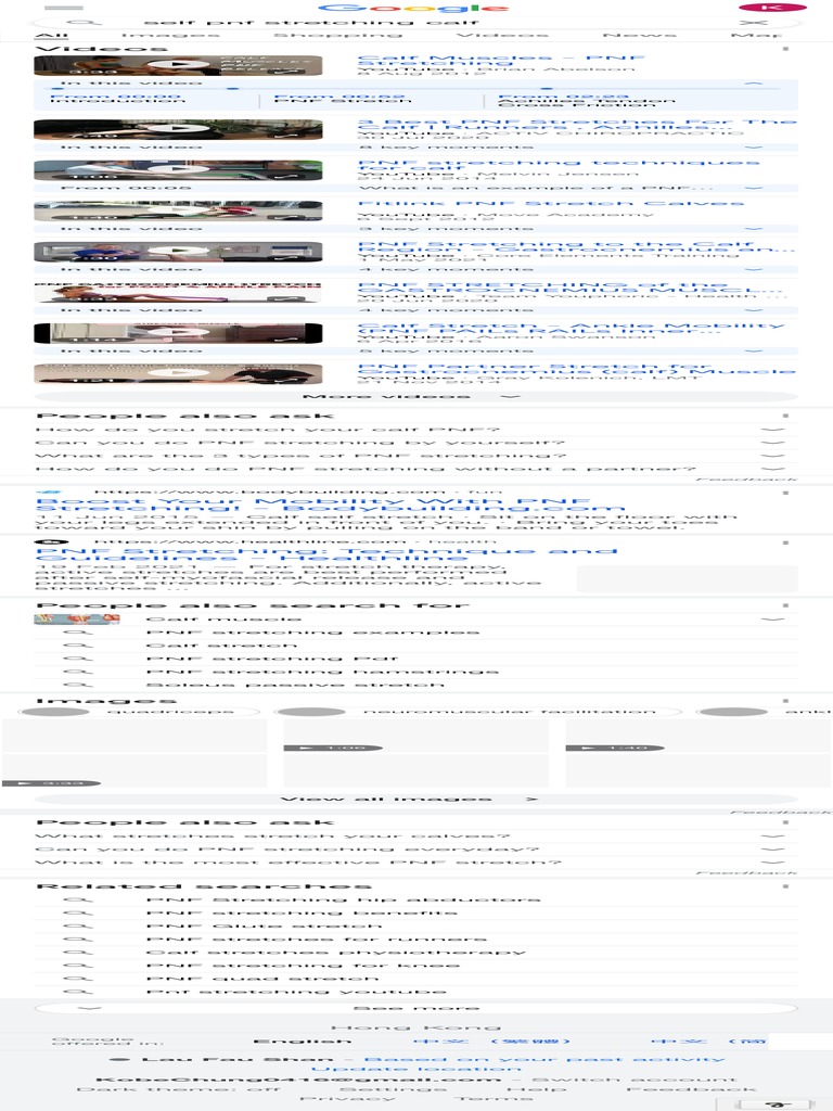 Self Pnf Stretching Calf Google Search Pdf Human Anatomy Limbs