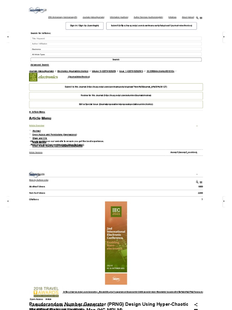 Electronics - Free Full-Text - Pseudorandom Number Generator (PRNG ... Electronics - Free Full-Text - Pseudorandom Number Generator (PRNG ...