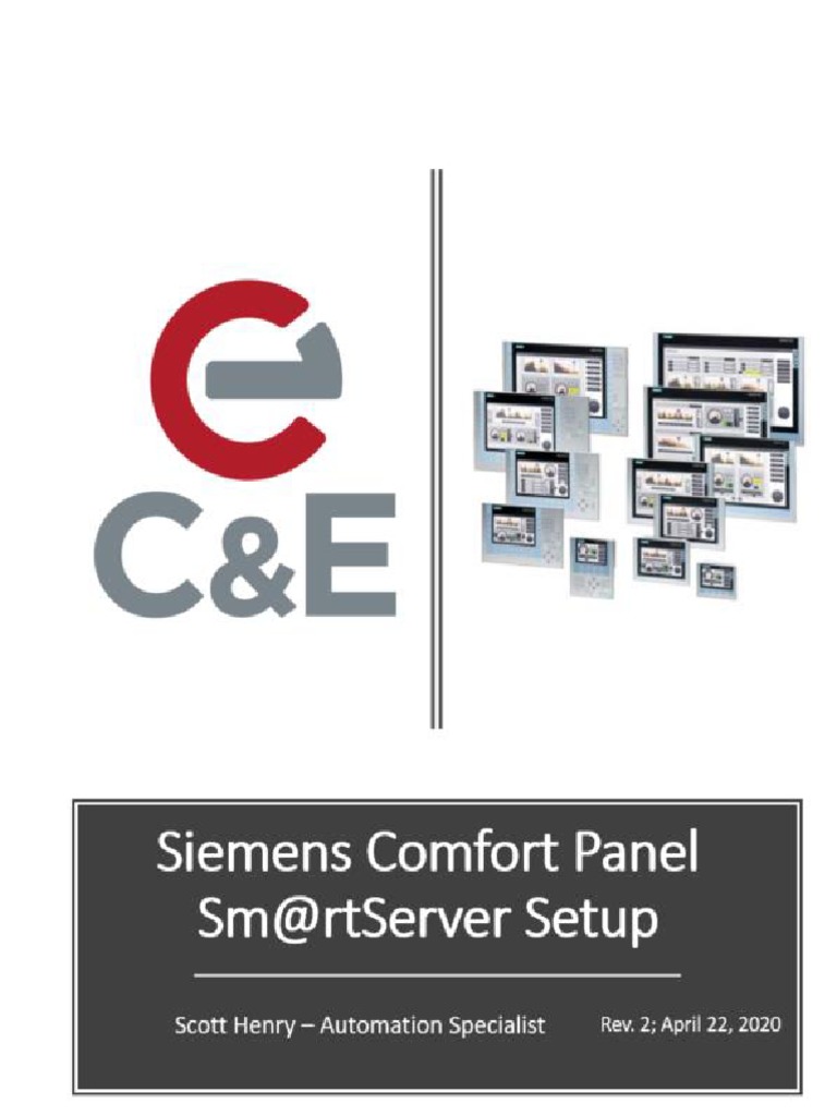 Comfort Panel Smart Server Setup Pdf World Wide Web Internet Web
