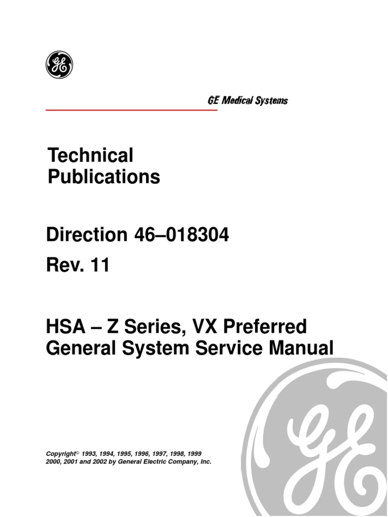 Technical Publications: 2000, 2001 and 2002 by General Electric Company ...