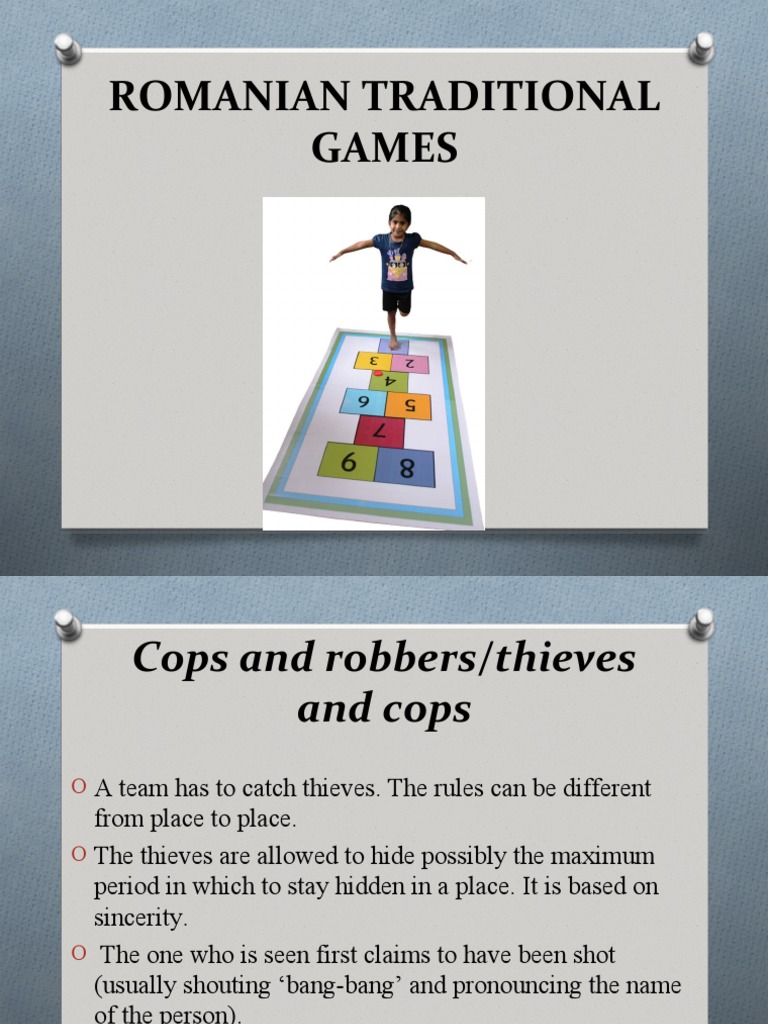 Romanian Traditional Games | PDF