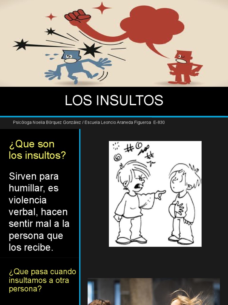 Los Insultos | PDF