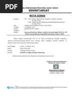 Contoh Format Nota Dinas | PDF