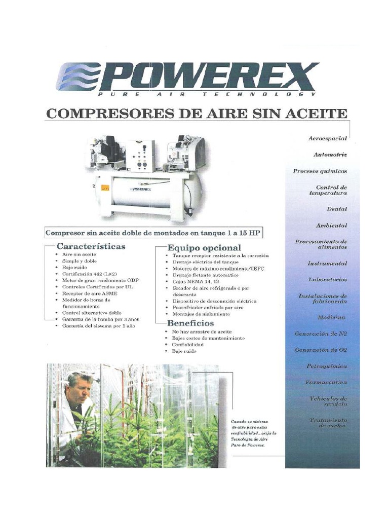 Compresor Powerex | PDF