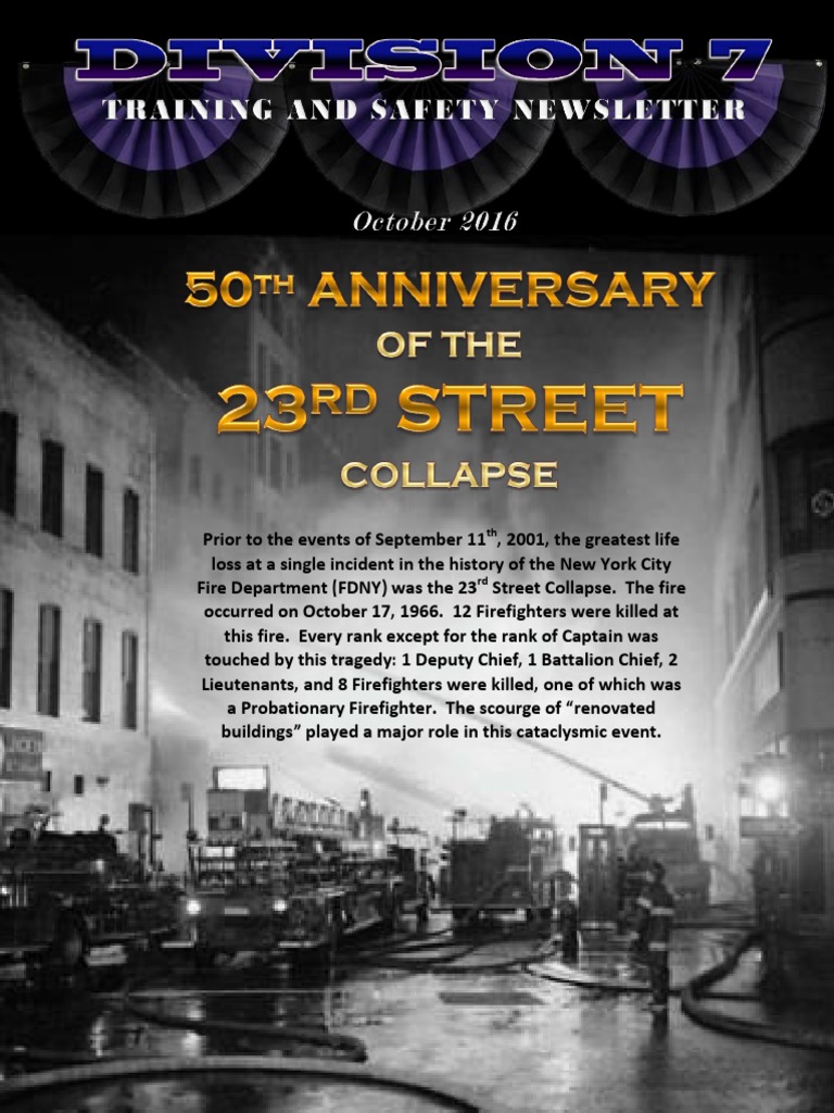 1966 23rd Street Fire Tragedy | PDF | New York City Fire Department ...