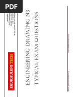 Engineering Drawing N3 Assignment | PDF