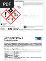Acticide OF1: ® Product Information | PDF | Saccharomyces Cerevisiae ...