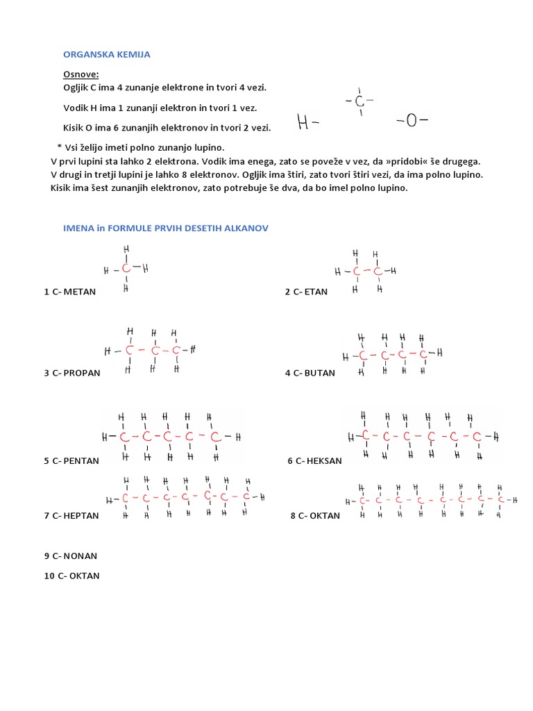 Organska Kemija | PDF