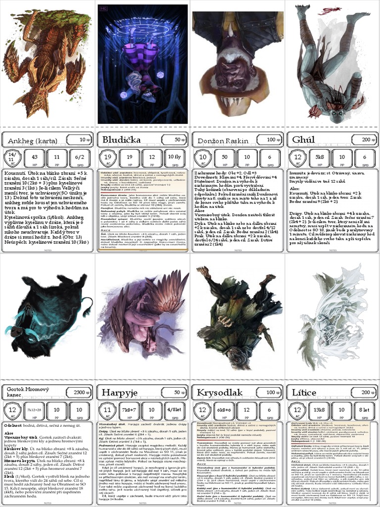 Monster Initiative Cards Dragon of Icepire Peak - CZ | PDF