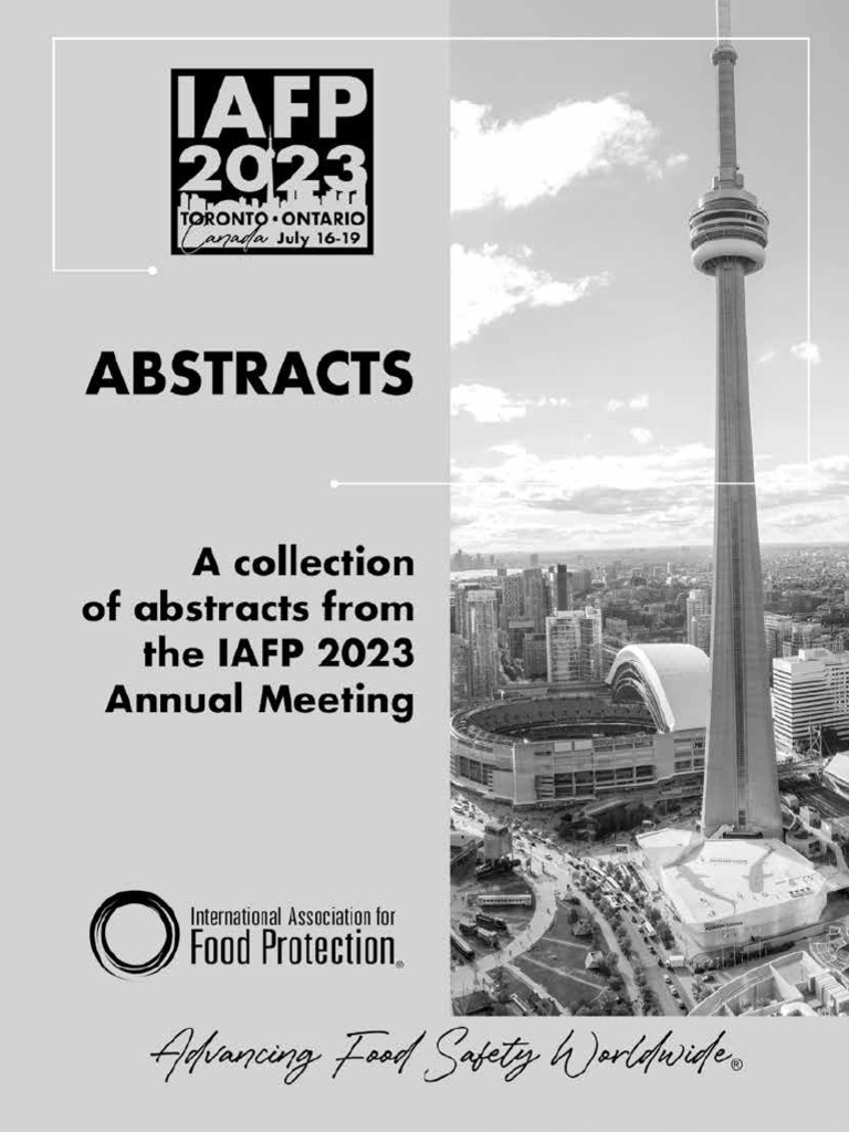 IAFP FoodSafety2023-abstract-book | Download Free PDF | Food Safety | Mold