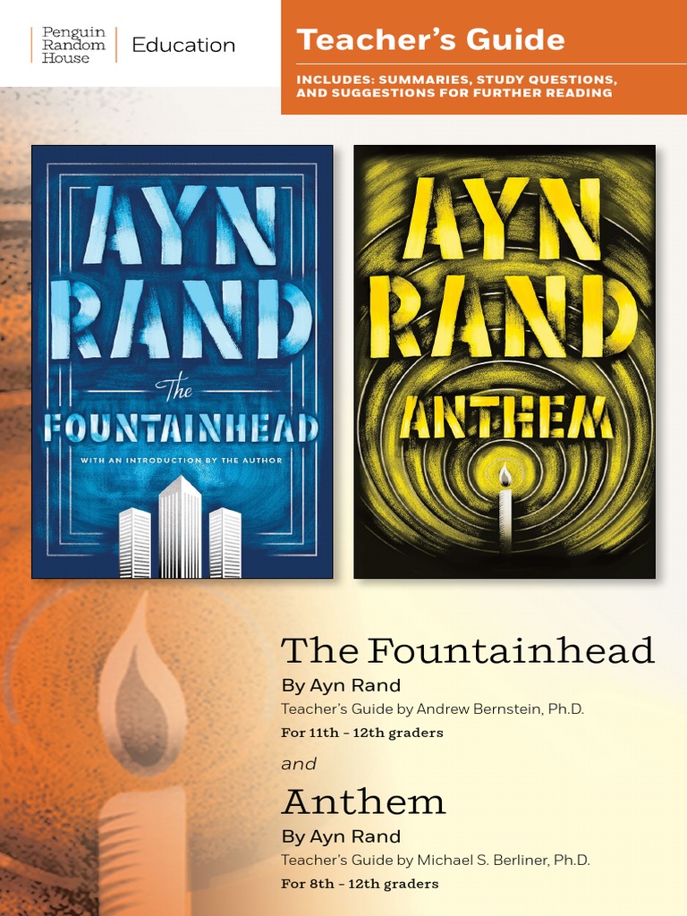 Fountainhead-and-Anthem-Teaching-Guide | PDF | Ayn Rand