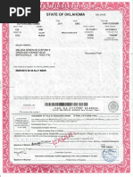 Premium Texas Driver License Template | PDF