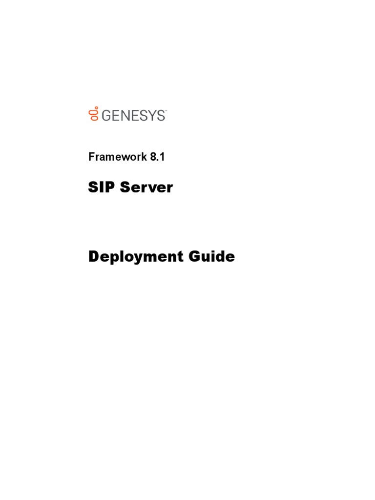 81fr Dep-Sip | PDF | Session Initiation Protocol | Server (Computing)