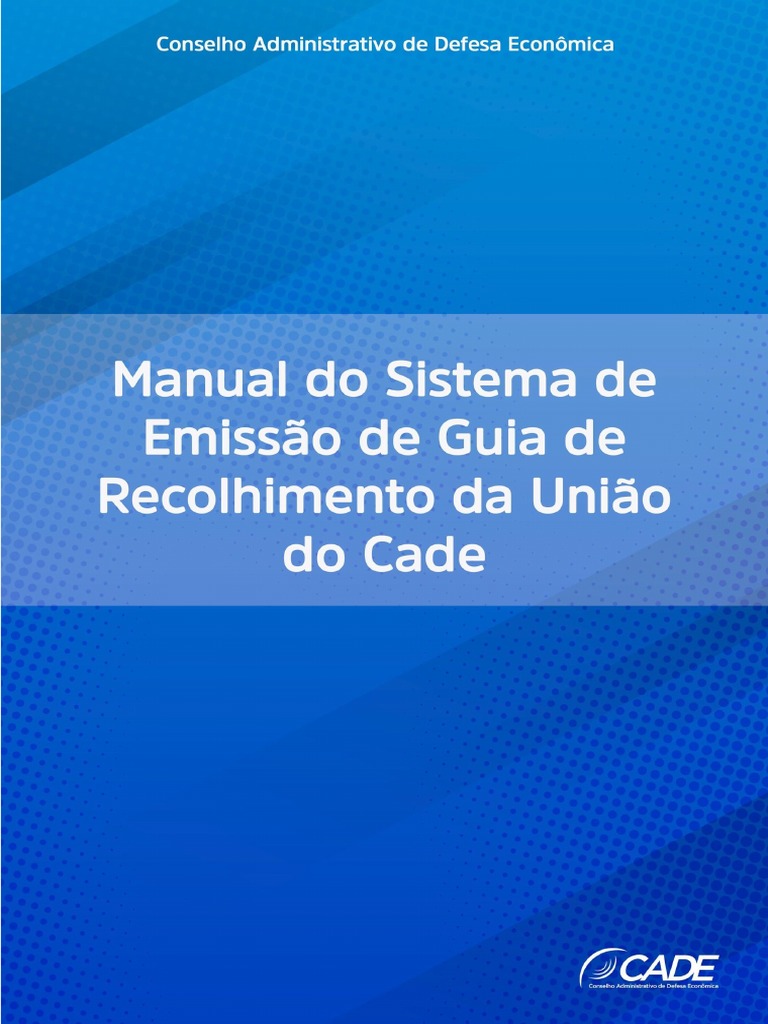 Manual Do Sistema de Emissão de GRU | PDF