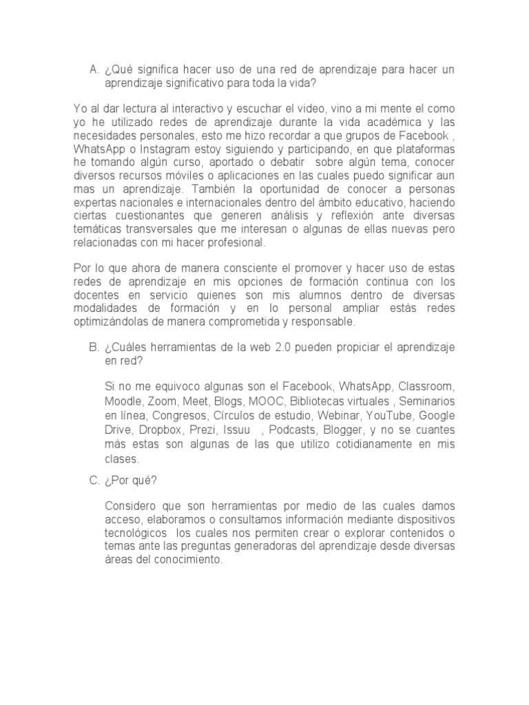 Qué Significa Hacer Uso de Una Red de Aprendizaje para Hacer Un ...