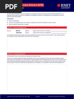 RMIT Statement of Purpose For SSVF Assessment 1 | PDF | Academic Degree ...