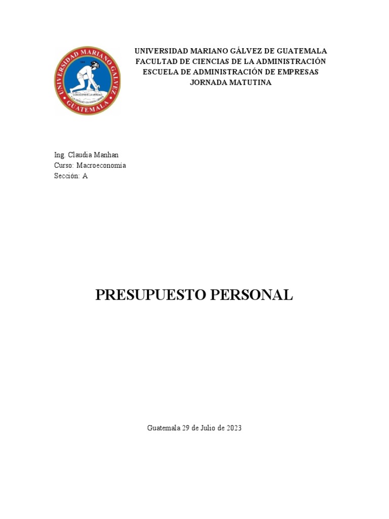 Tarea 3 Macro | PDF | Presupuesto | Ahorro