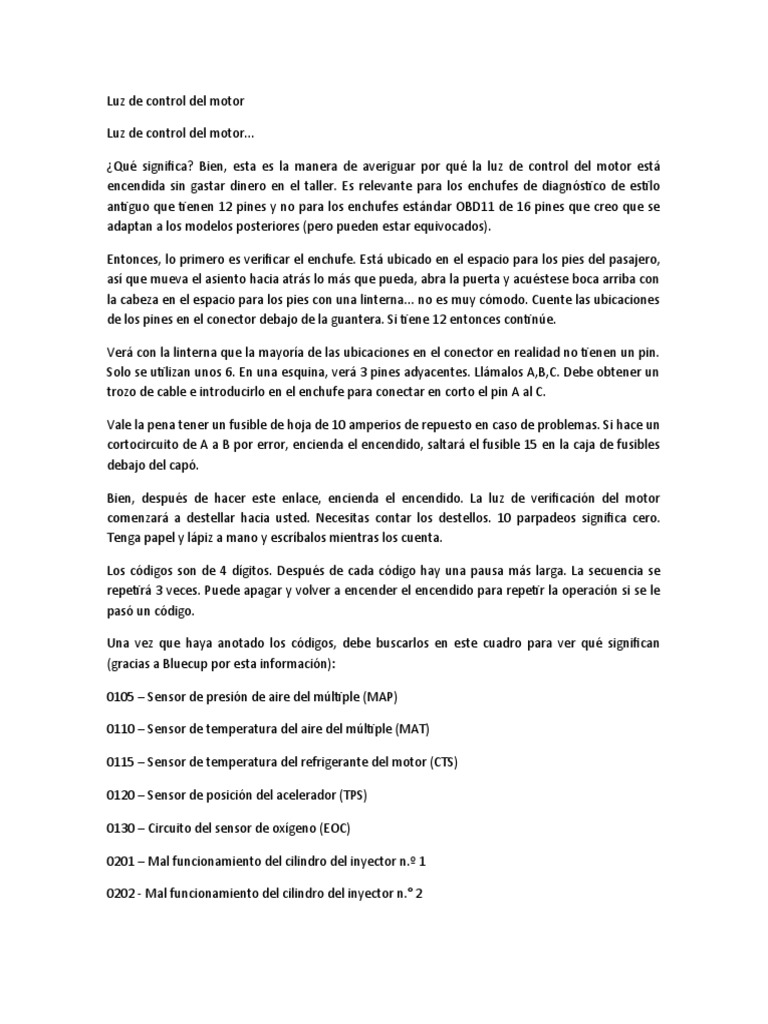 Codigos Matiz en Español | PDF | Bienes manufacturados | Ciencias fisicas