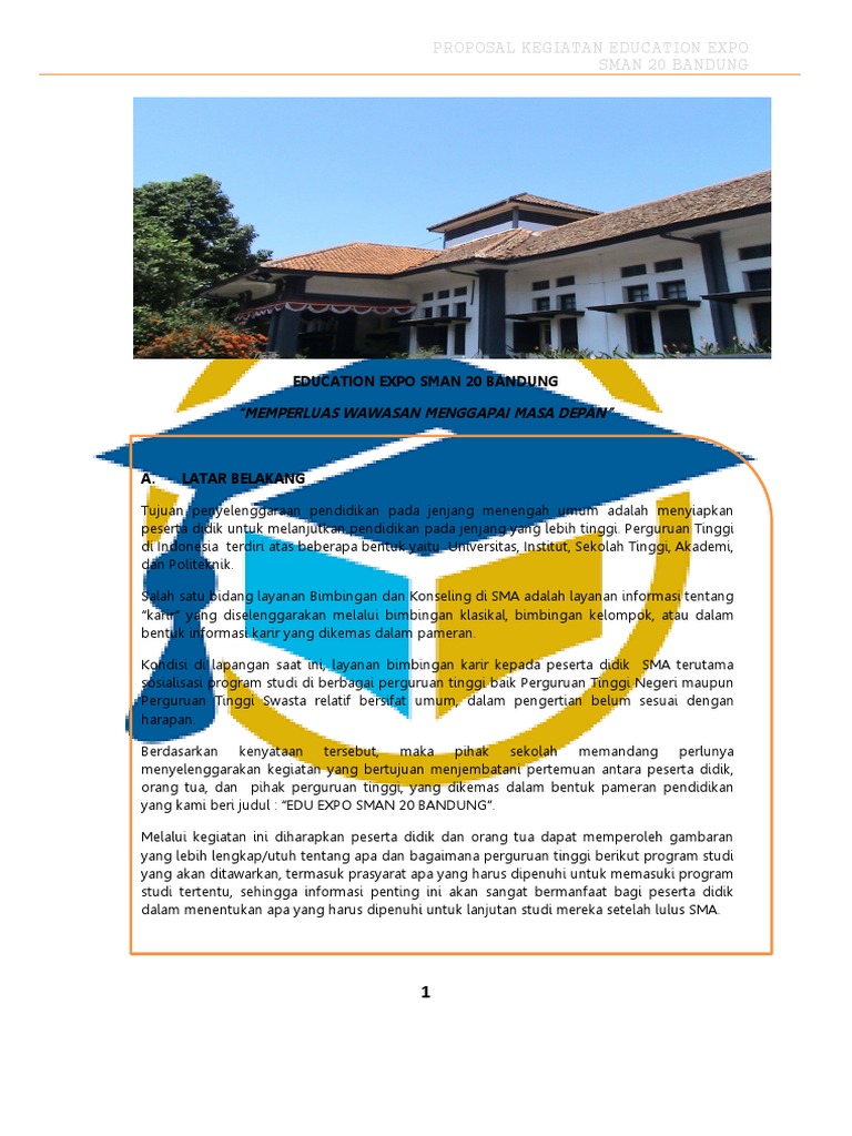 Proposal Edu Expo 1920 | PDF