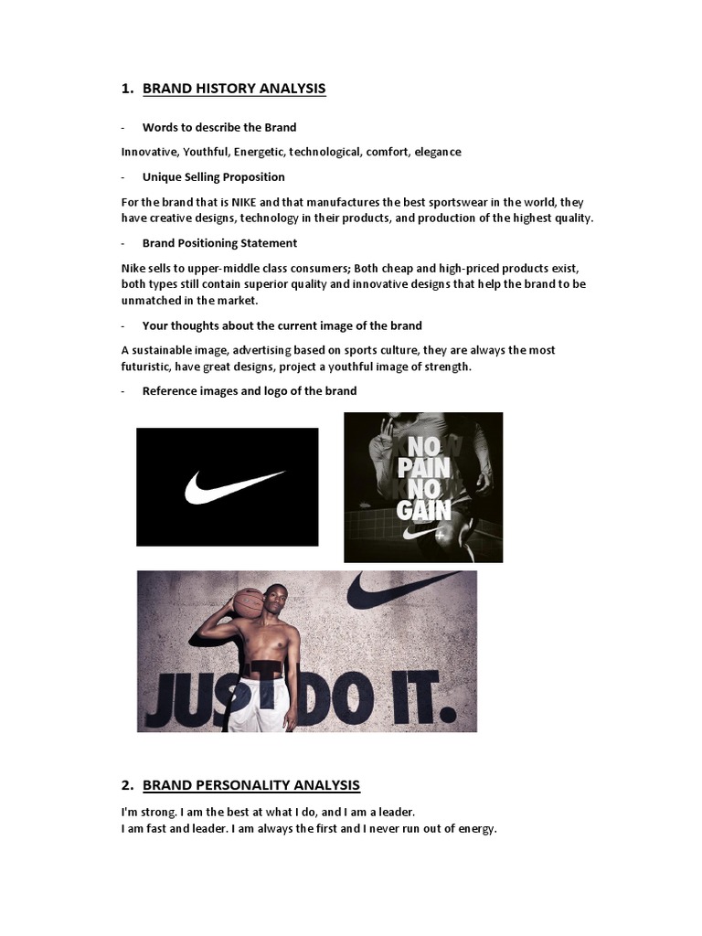 Creative Pitch Nike | PDF | Brand | Nike