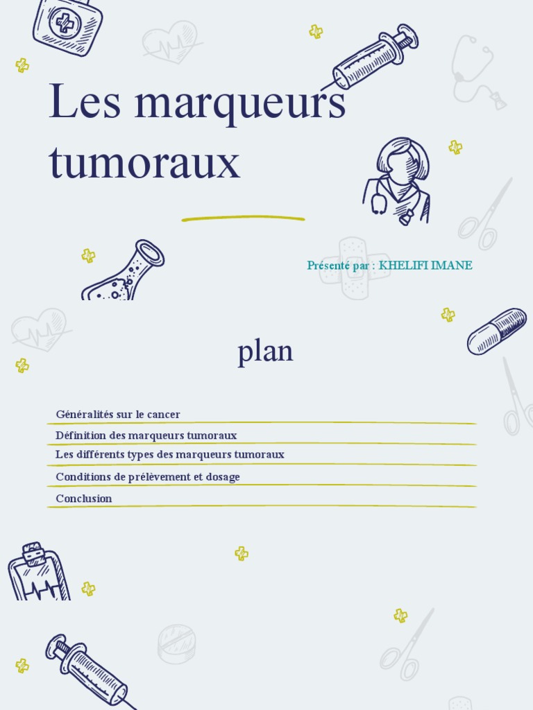 Les Marqueurs Tumoraux Topo | PDF | Cancer | Cancer de la prostate