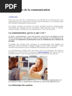 Communication de Masse : Définition et Effets | PDF | la communication ...
