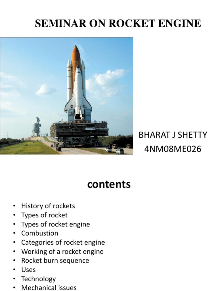 Seminar On Rocket Engine | PDF | Rocket | Rocket Engine