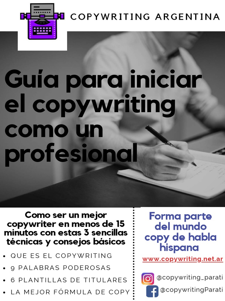 Guia de Copywriting Profesional | PDF | Redaccion | Ansiedad