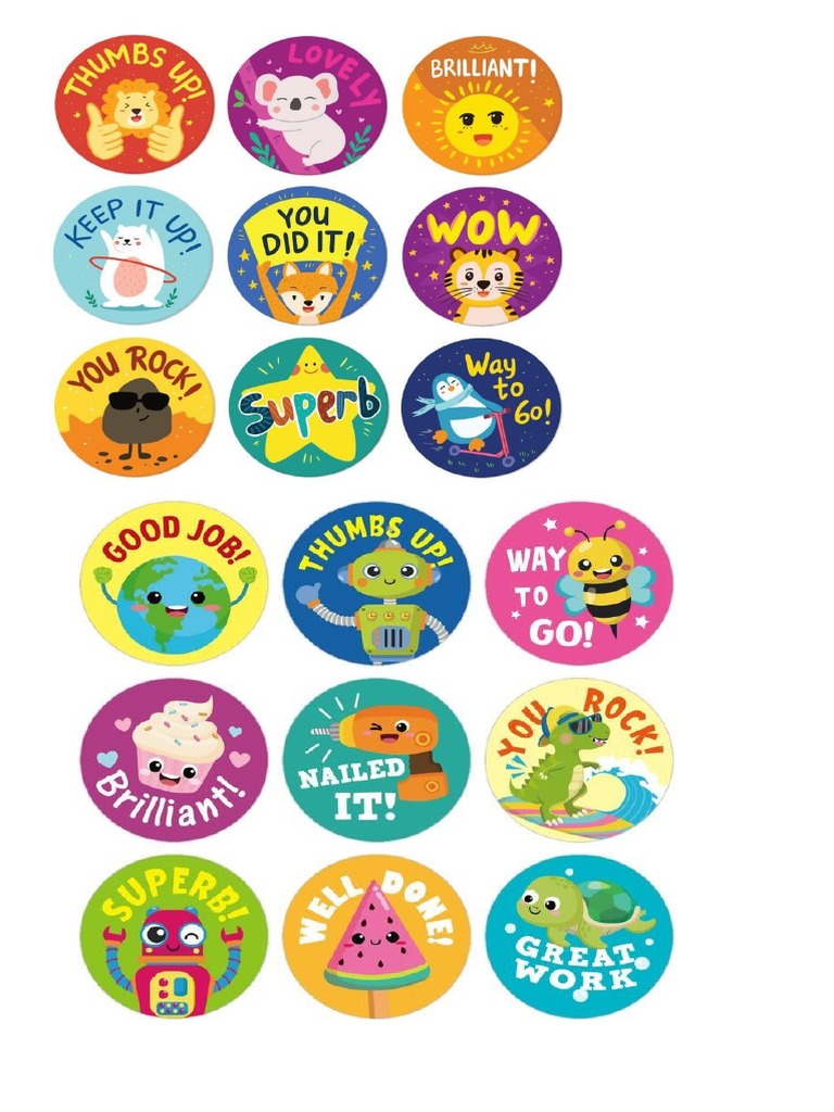 Sticker For Kids | PDF