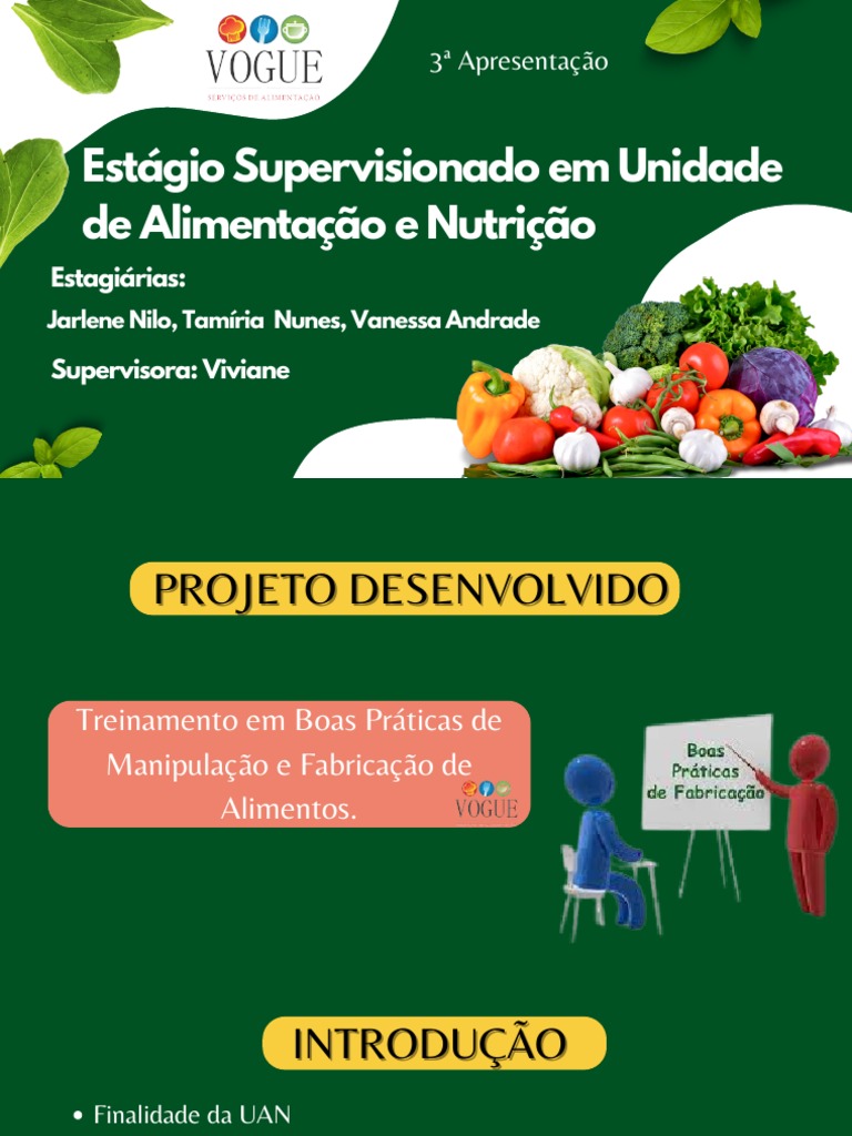 Portfólio Estágio de UAN | PDF