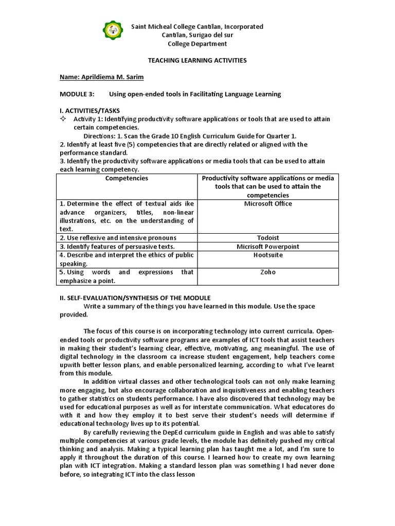 TTL 2 | PDF | Learning | Educational Technology