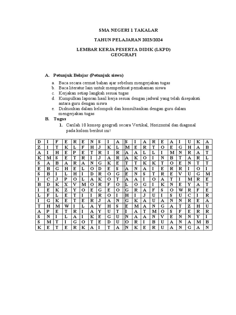 LKPD Modif X 2 | PDF