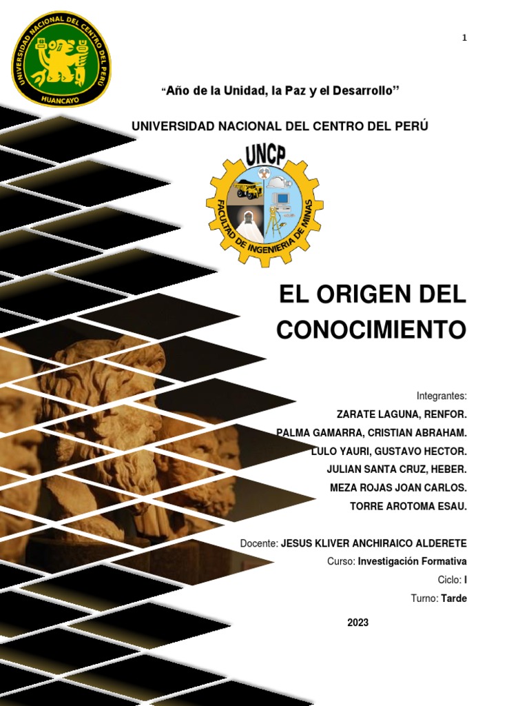 El Origen Del Conocimiento | PDF | Conocimiento | Empirismo