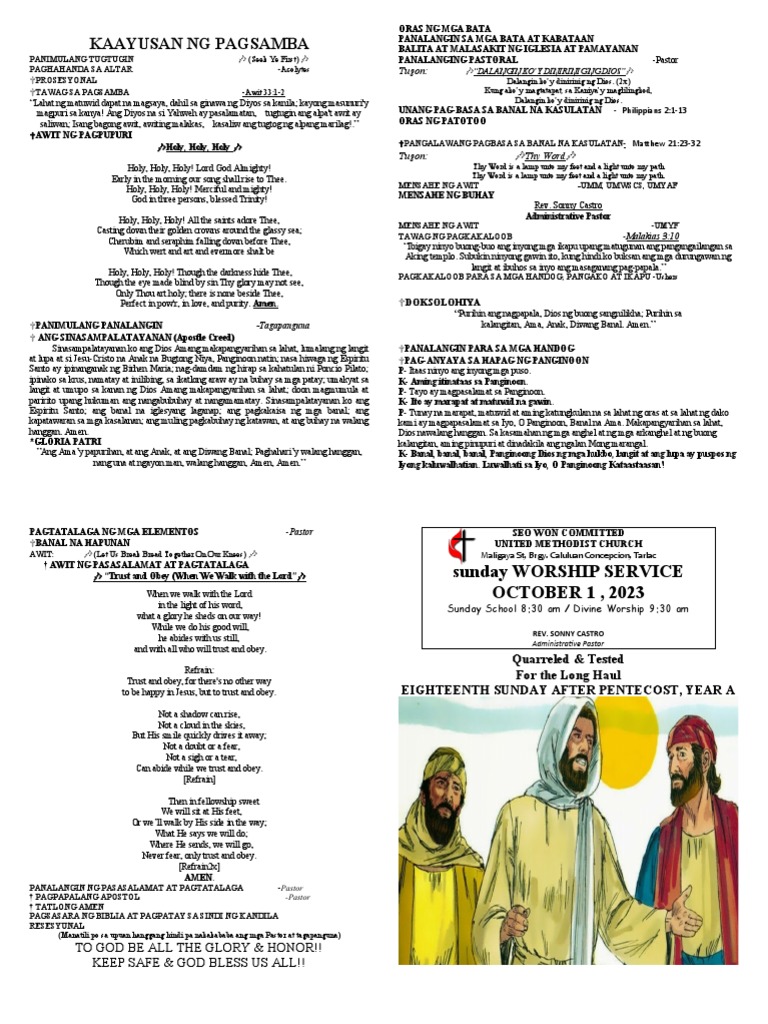 October Liturgy | PDF