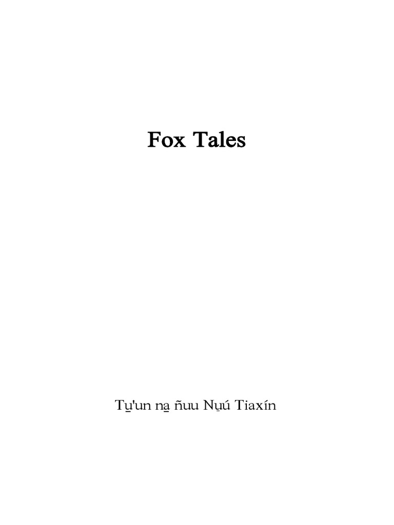 Fox Tales | PDF