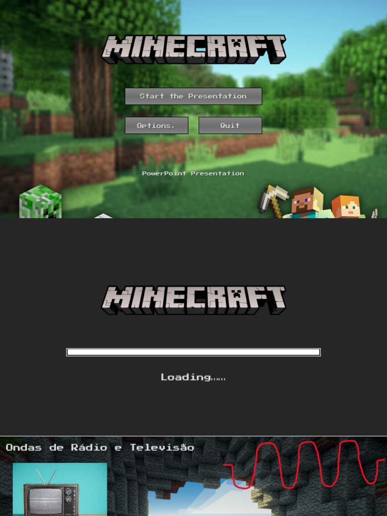 Ondas de Rádio e Televisão - Minecraft | Download grátis PDF | Onda de ...