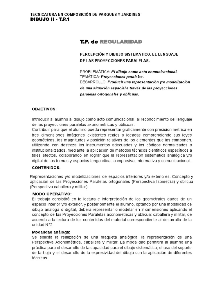 Consigna TP1 REGULARIDAD | PDF