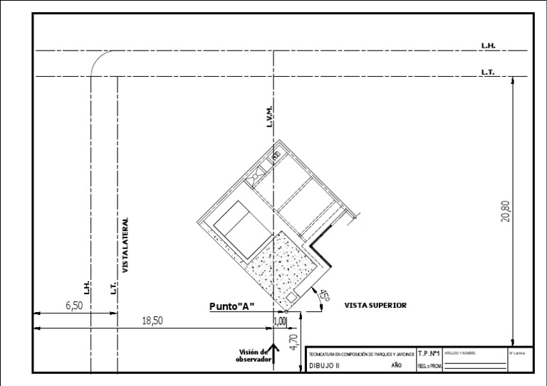 Dibujo Técnico en Paisajismo | PDF