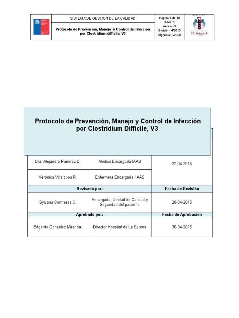 IAAS - Clostridium - Difficile ACTUALIZADO | Descargar gratis PDF ...