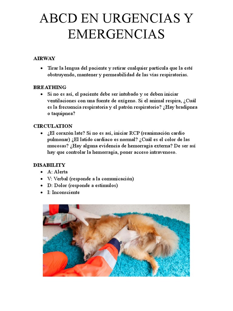 Abcd en Urgencias y Emergencias | PDF