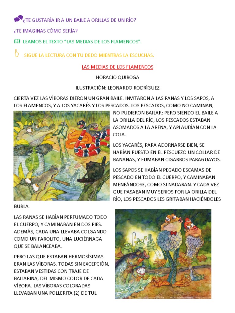 Las Medias de Los Flamencos | PDF