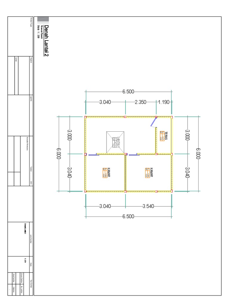 Denah Lantai 2 | PDF