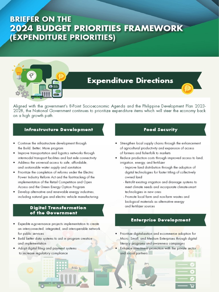 2024 Budget Priorities Framework (Expenditure Priorities) | Download ...