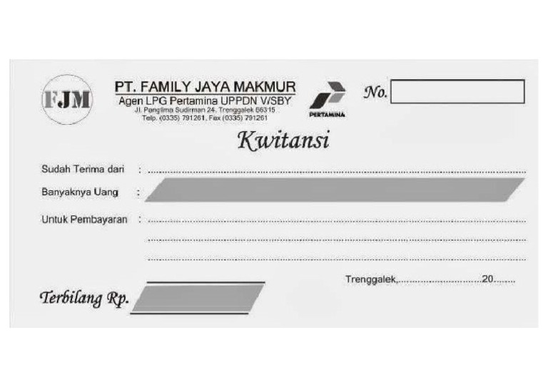 Kwitansi Dalam Transaksi Produk | PDF