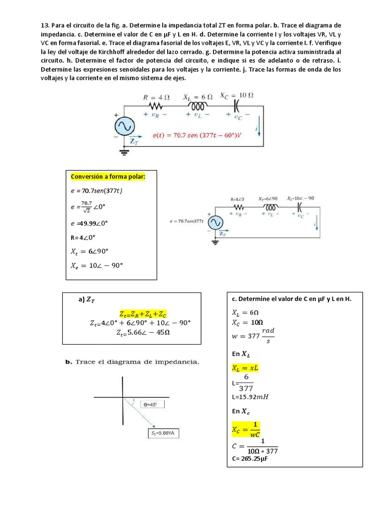Problemas DFG | PDF | voltaje | Física Aplicada e Interdisciplinaria