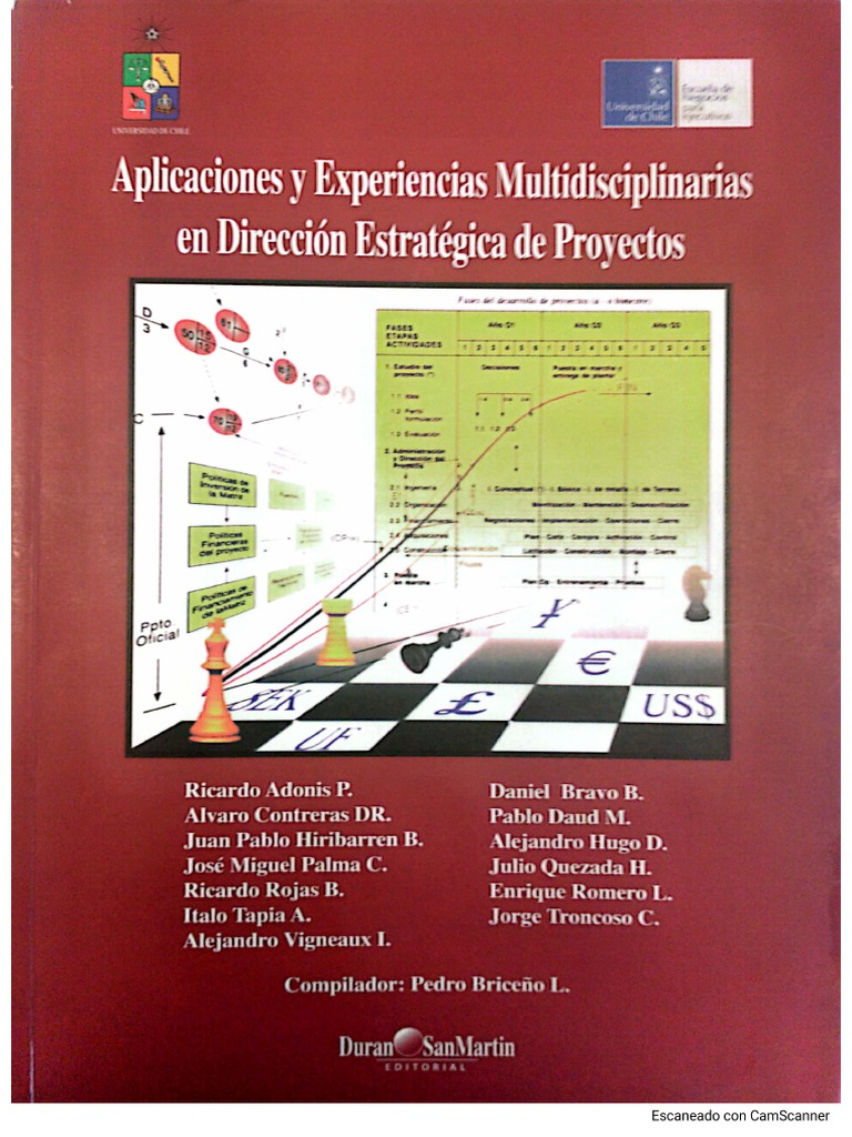 Aplicaciones y Experiencias Multidisciplinarias en Direccion Estrategica de Proyectos Cap. 1 | PDF