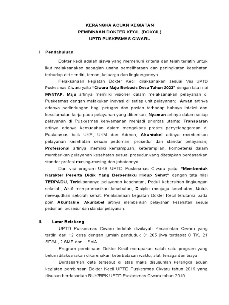 Kak Dokcil | PDF | Kesehatan Holistik