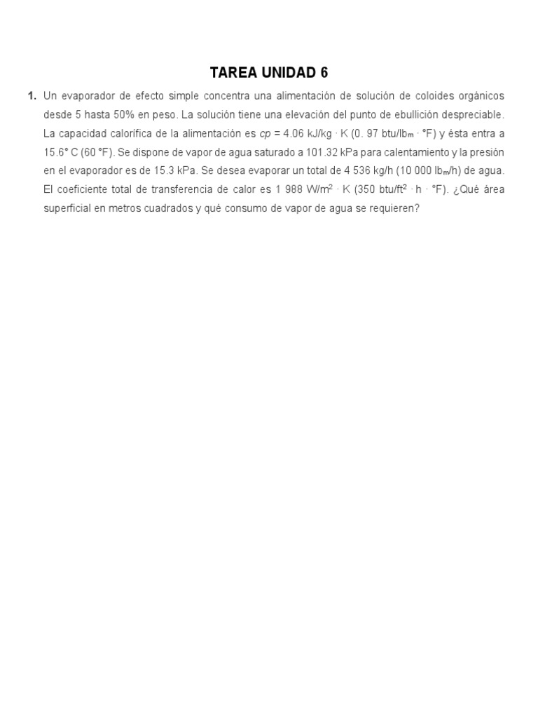 Tarea Unidad 6 | PDF | Hogar y jardín | Ciencia y matemática Tarea Unidad 6 | PDF | Hogar y jardín | Ciencia y matemática