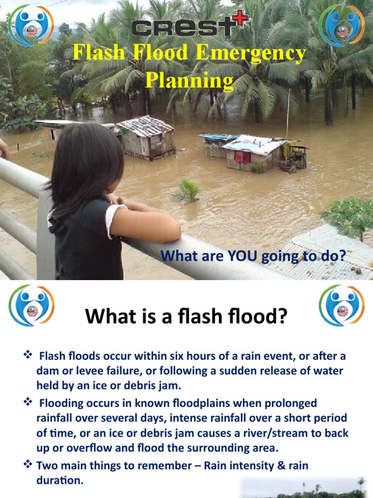 Flash Flood Emergency Planning | PDF | Flood | Water